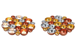 Tea Light Bowl- Gold/Bronze